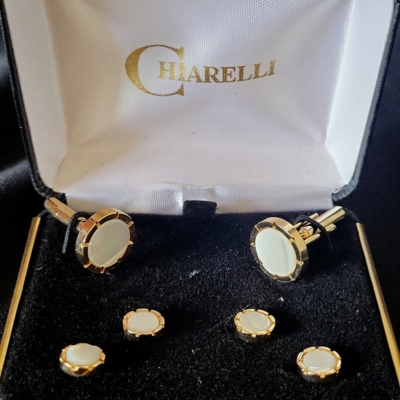 Chiarelli | Accessories | Chiarelli Cuff Links Tuxedo Studs | Poshmark